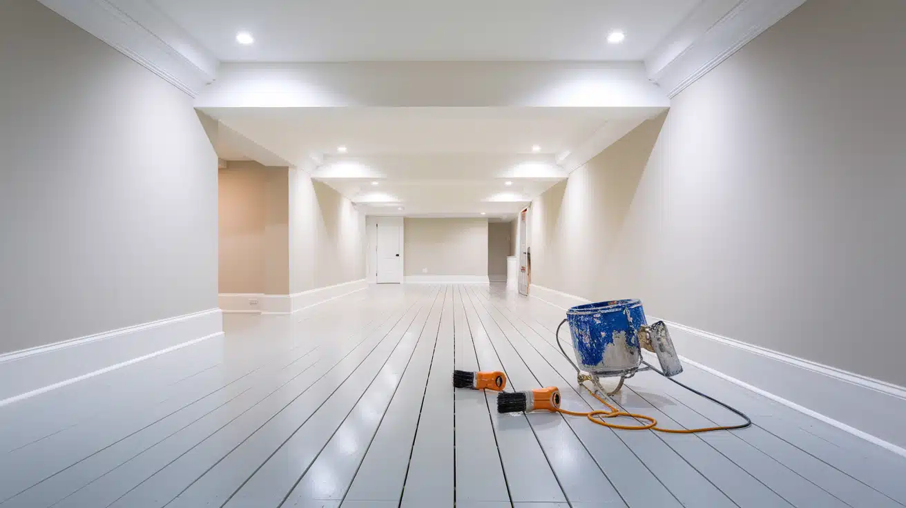 Basement Conversion: Painting Concrete Walls Like a Pro - HelpWithDIY