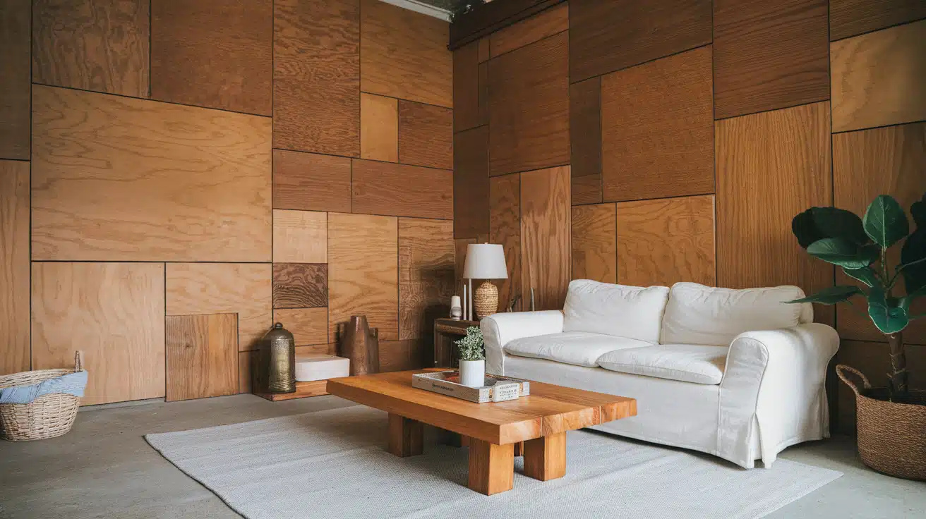 31 Modern Plywood Wall Ideas for Your Home - HelpWithDIY