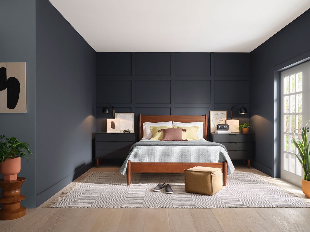 Benjamin Moore Soot Paint Color Review – A Saturated Charcoal - HelpWithDIY Benjamin Moore Soot Paint Color Review – A Saturated Charcoal - HelpWithDIY