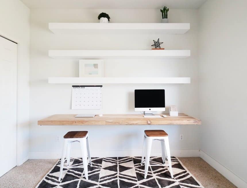 24 DIY Craft Desk Ideas to Create the Perfect Craft Space - HelpWithDIY
