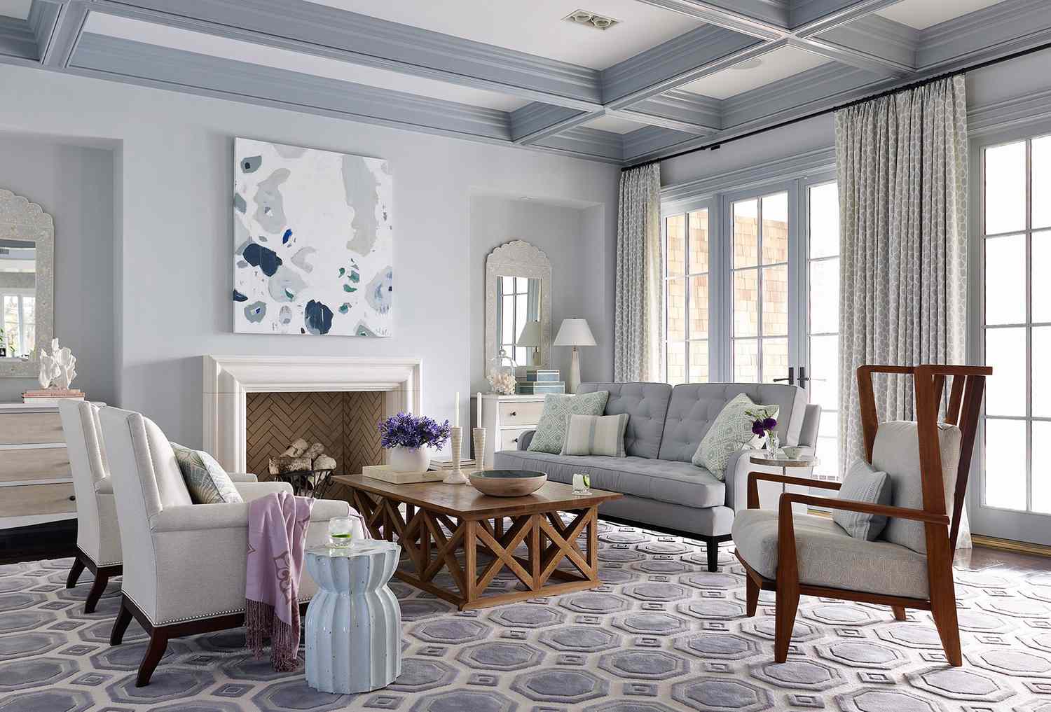 31 Unique Pop Design Ideas to Make Your Living Room Stand-Out - HelpWithDIY