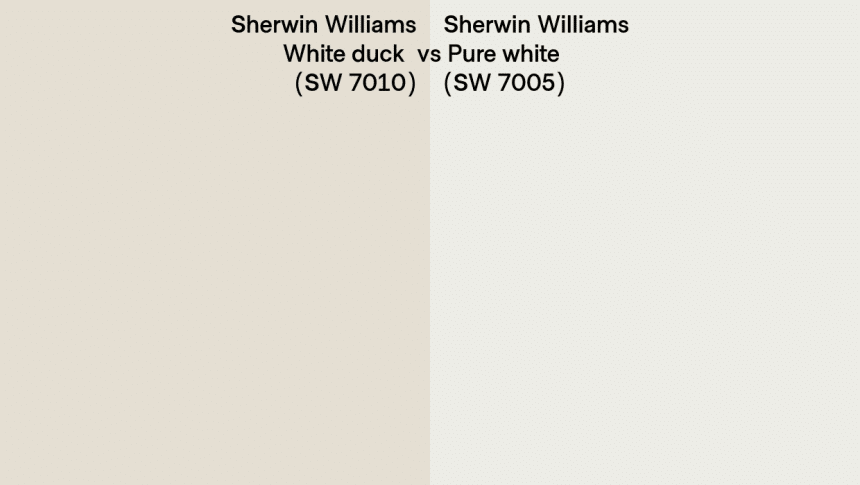 Sherwin Williams White Duck Paint Color Review - HelpWithDIY
