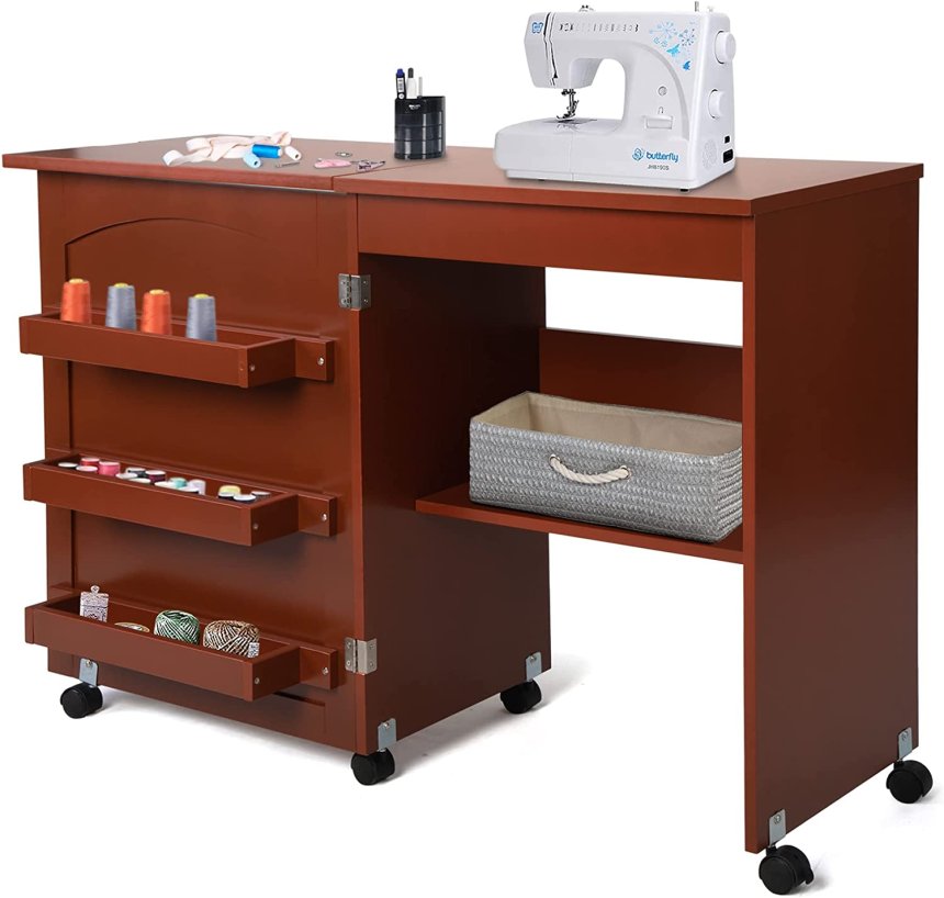 24 DIY Craft Desk Ideas to Create the Perfect Craft Space - HelpWithDIY