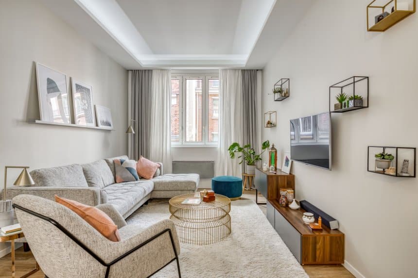 31 Unique Pop Design Ideas to Make Your Living Room Stand-Out - HelpWithDIY