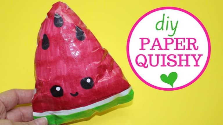 Step-By-Step Tutorial to Make Paper Squishies - HelpWithDIY