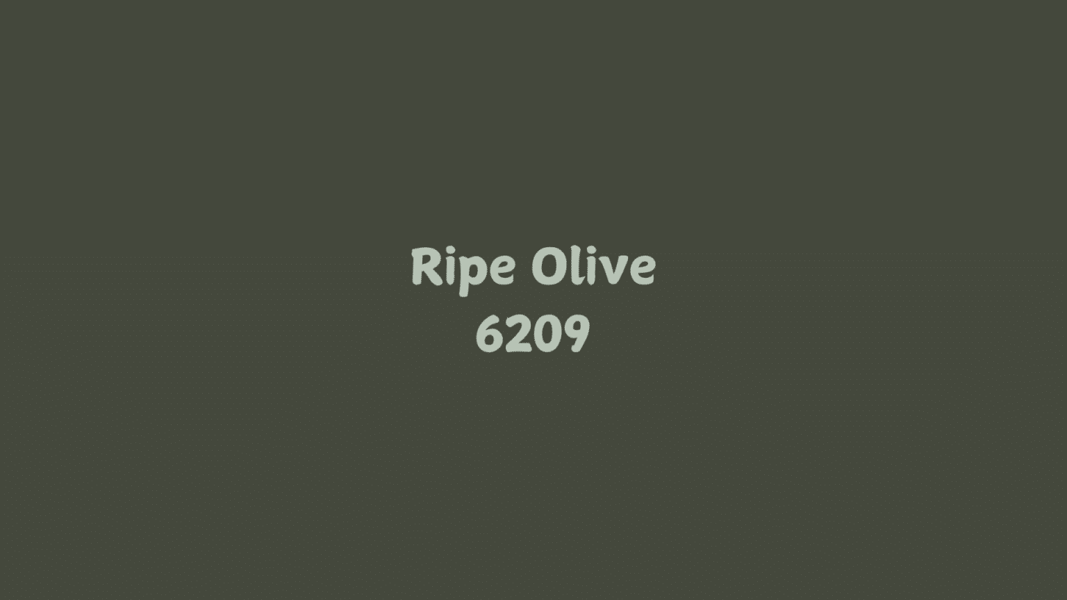 Ripe Olive Sherwin Williams Timeless Paint Color - HelpWithDIY