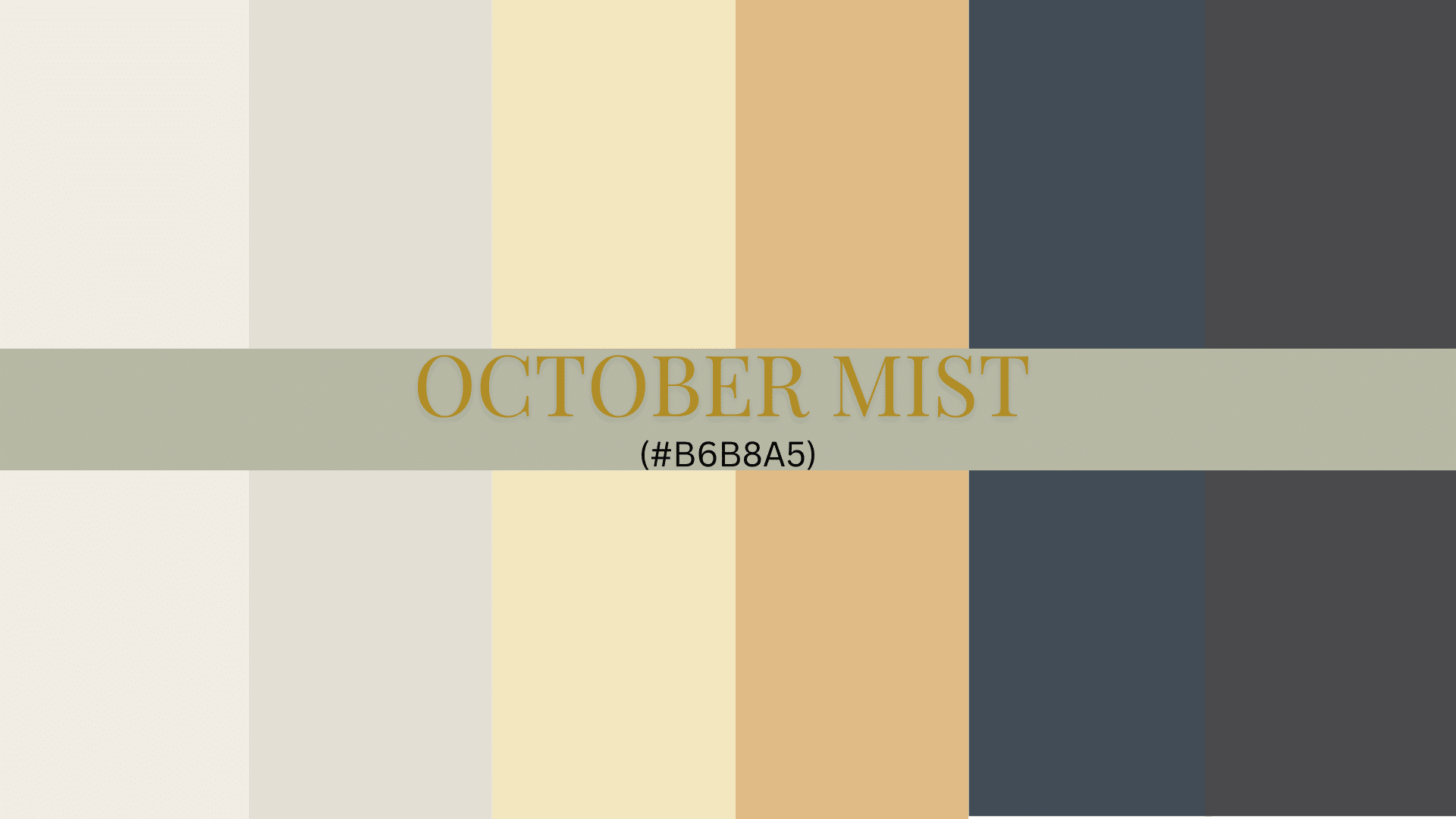 October Mist: The Perfect Shade for Autumn Aesthetics - HelpWithDIY
