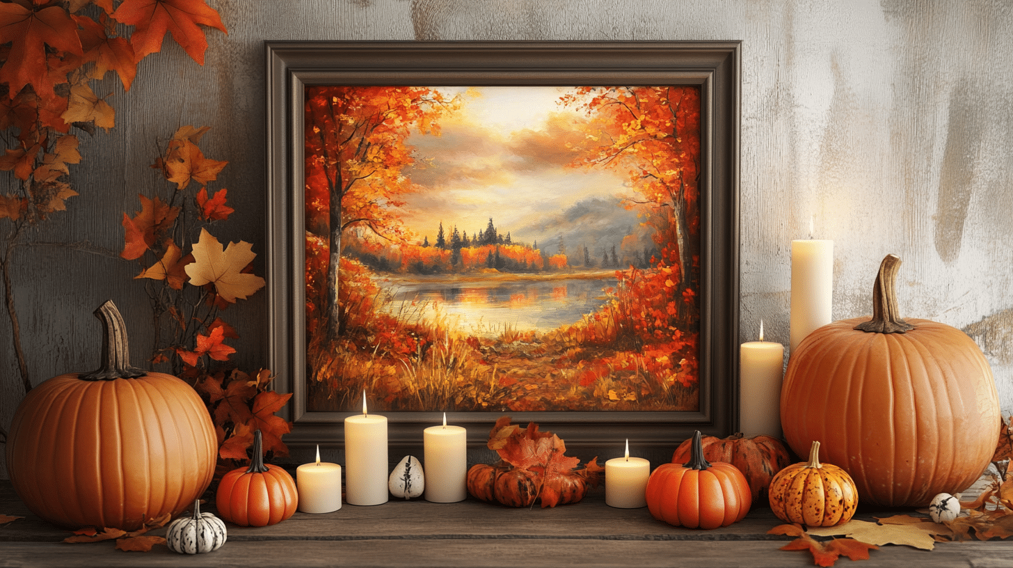 33 Simple Fall Mantel Decor Ideas To Try - HelpWithDIY