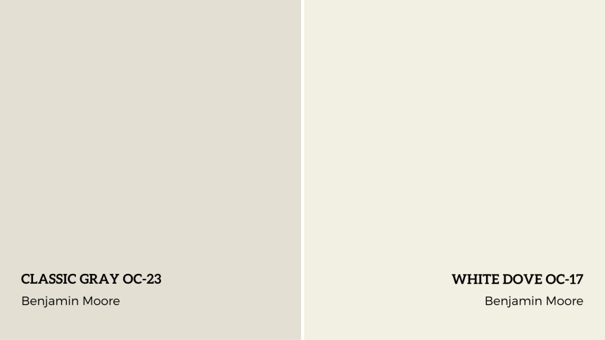 Classic Gray vs White Dove: Pick Your Perfect Paint - HelpWithDIY