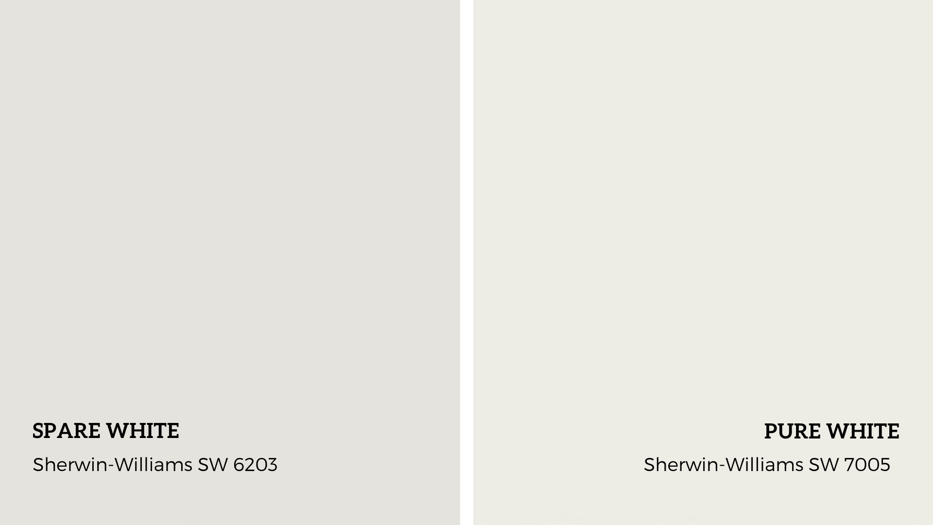 Spare White Sherwin Williams vs Pure White: How to Choose - HelpWithDIY