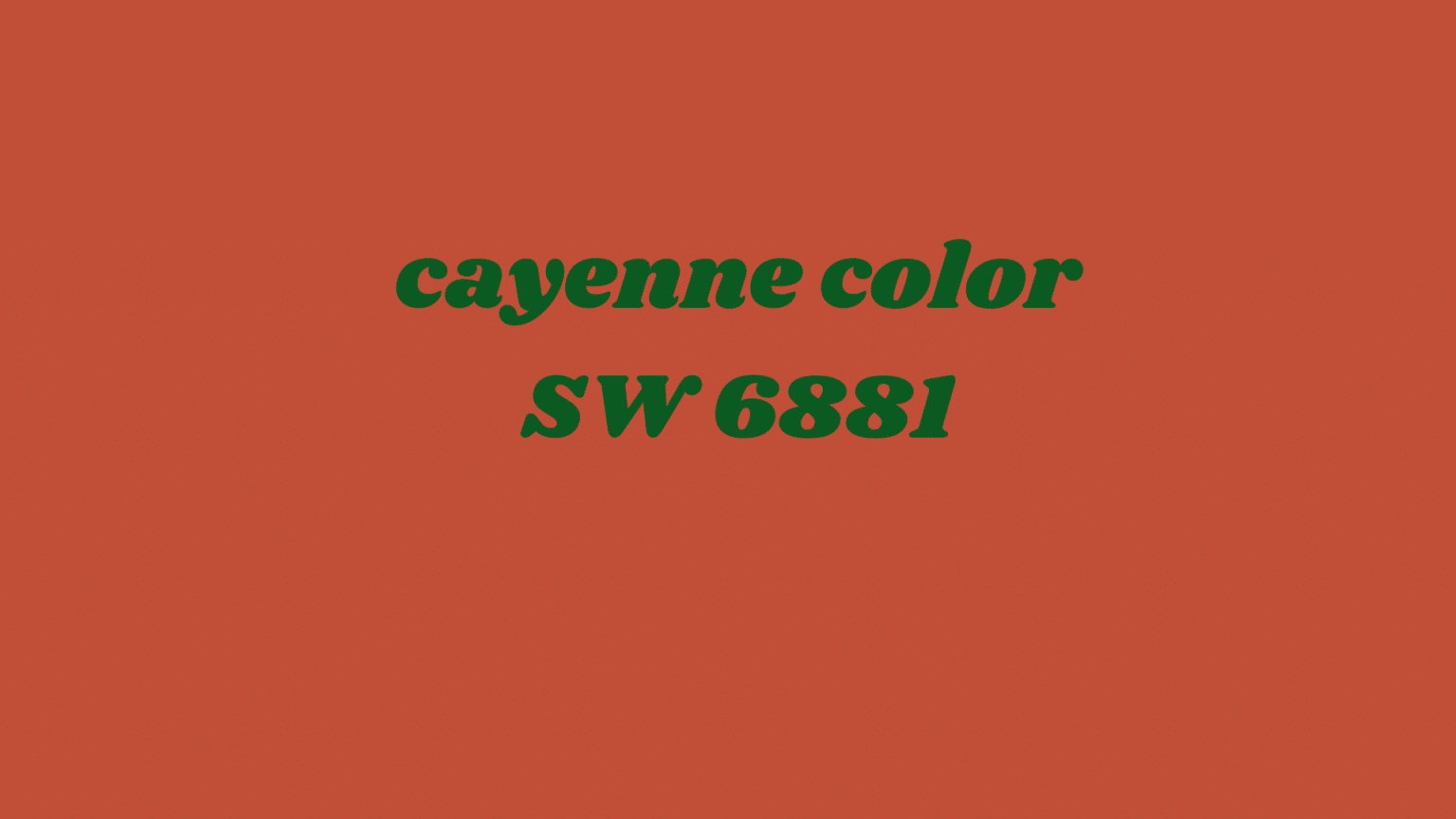 Cayenne Color: A Trendy Choice for 2025 - HelpWithDIY