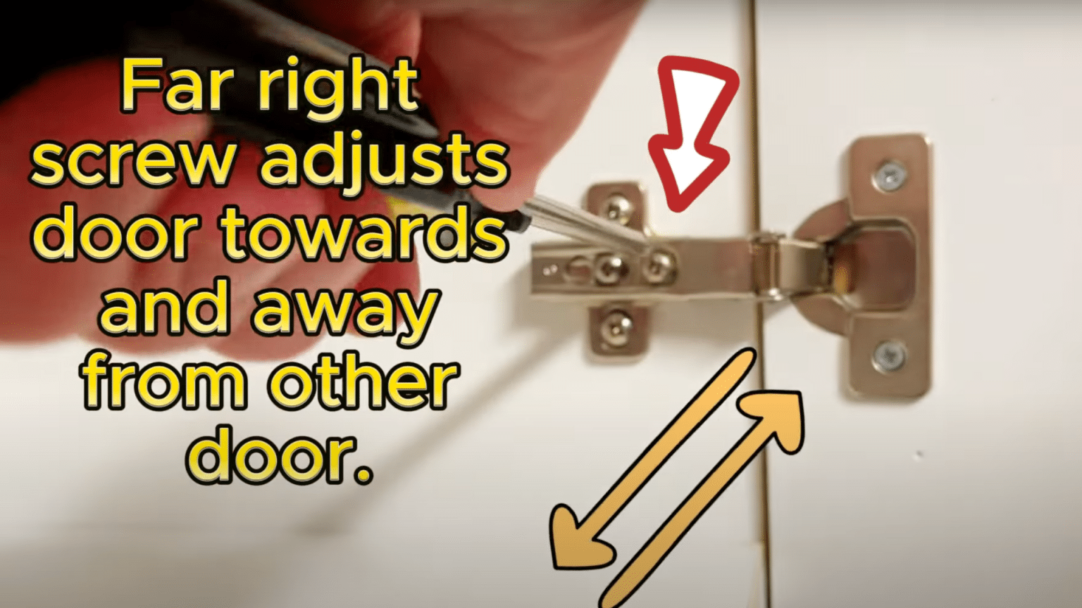 How to Adjust Cabinet Doors for a Perfect Fit - HelpWithDIY