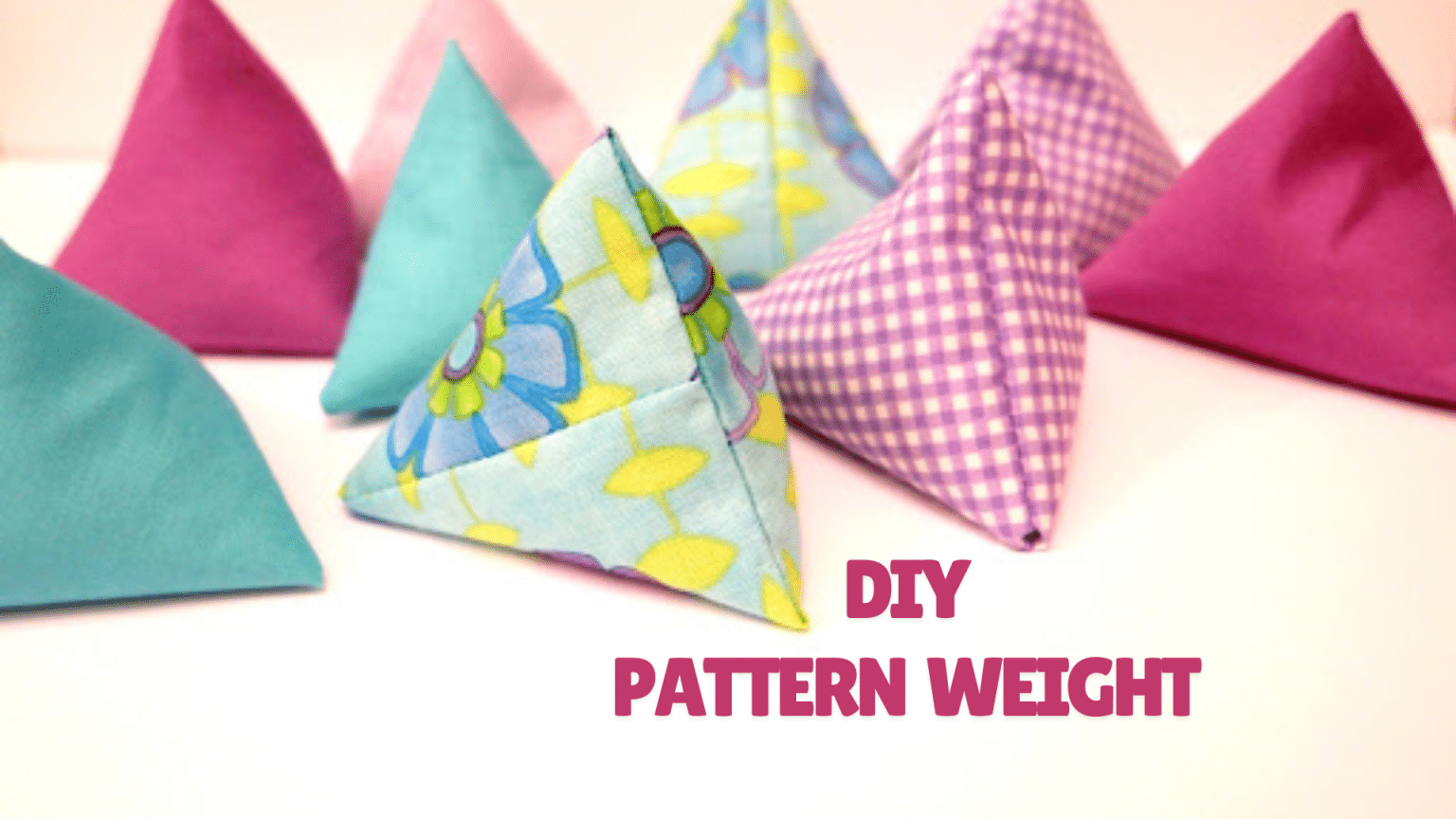 How to Sew Your Own Pattern Weights in 5 Easy Steps - HelpWithDIY