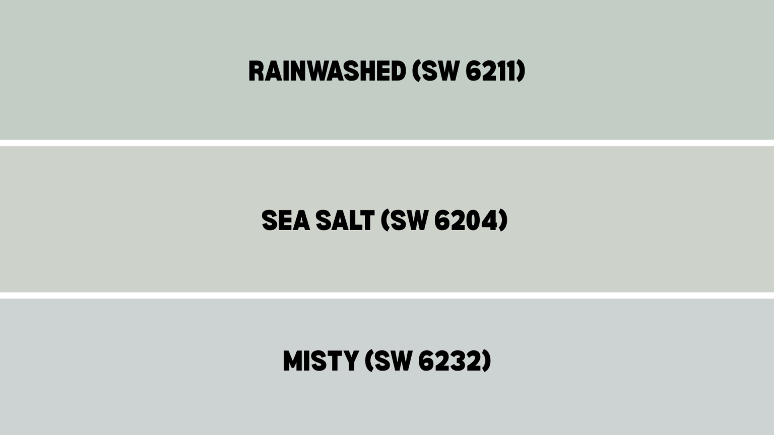 Rainwashed SW 6211: The Perfect Soft Green-Gray - HelpWithDIY