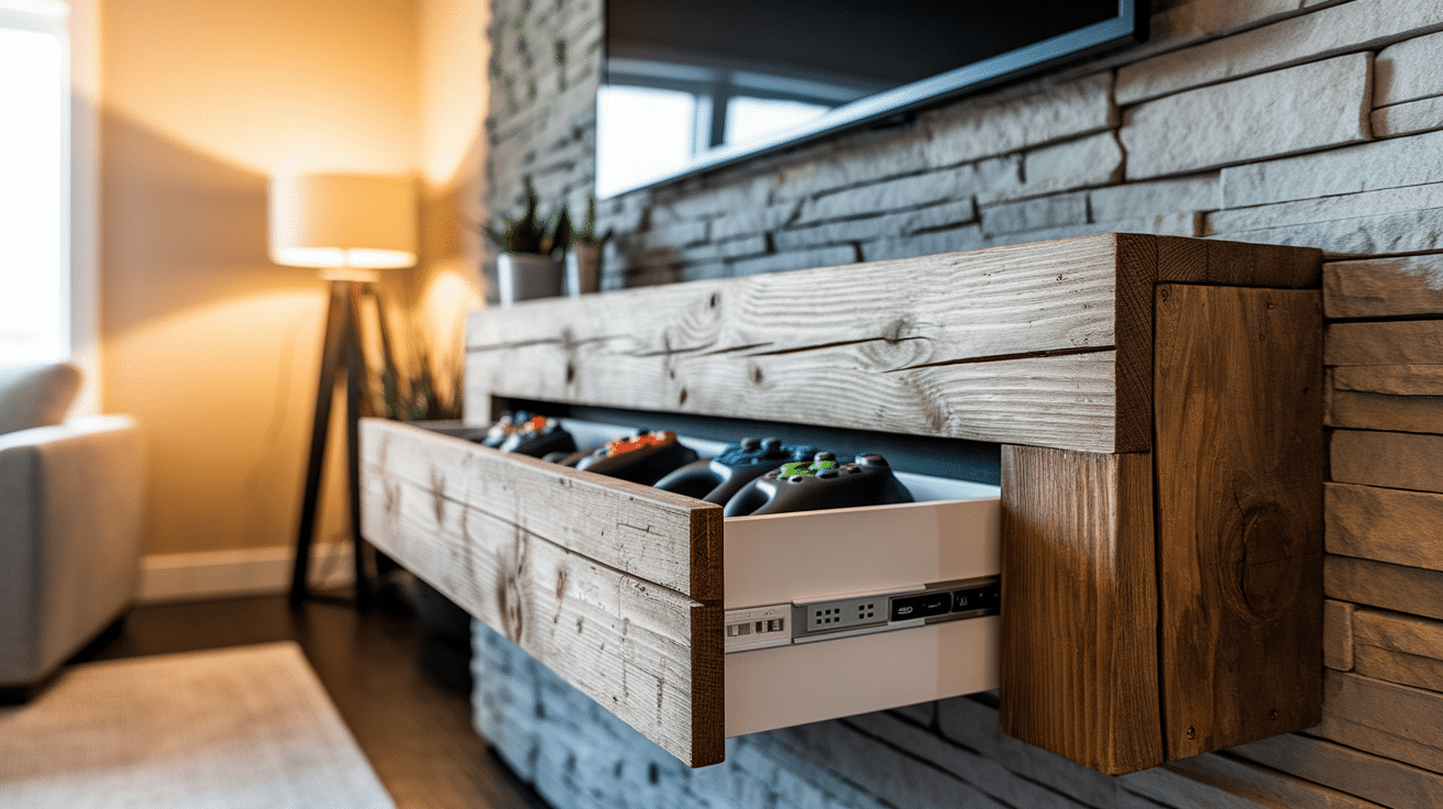 DIY Hidden Drawer Mantel: Step-by-Step Build - HelpWithDIY