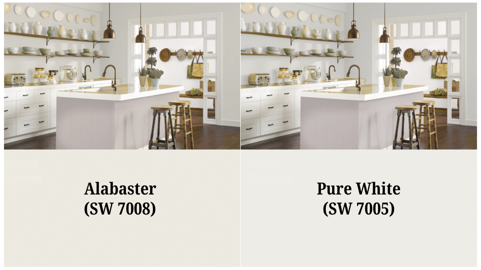 Sherwin-Williams Alabaster vs Pure White: Complete Review - HelpWithDIY