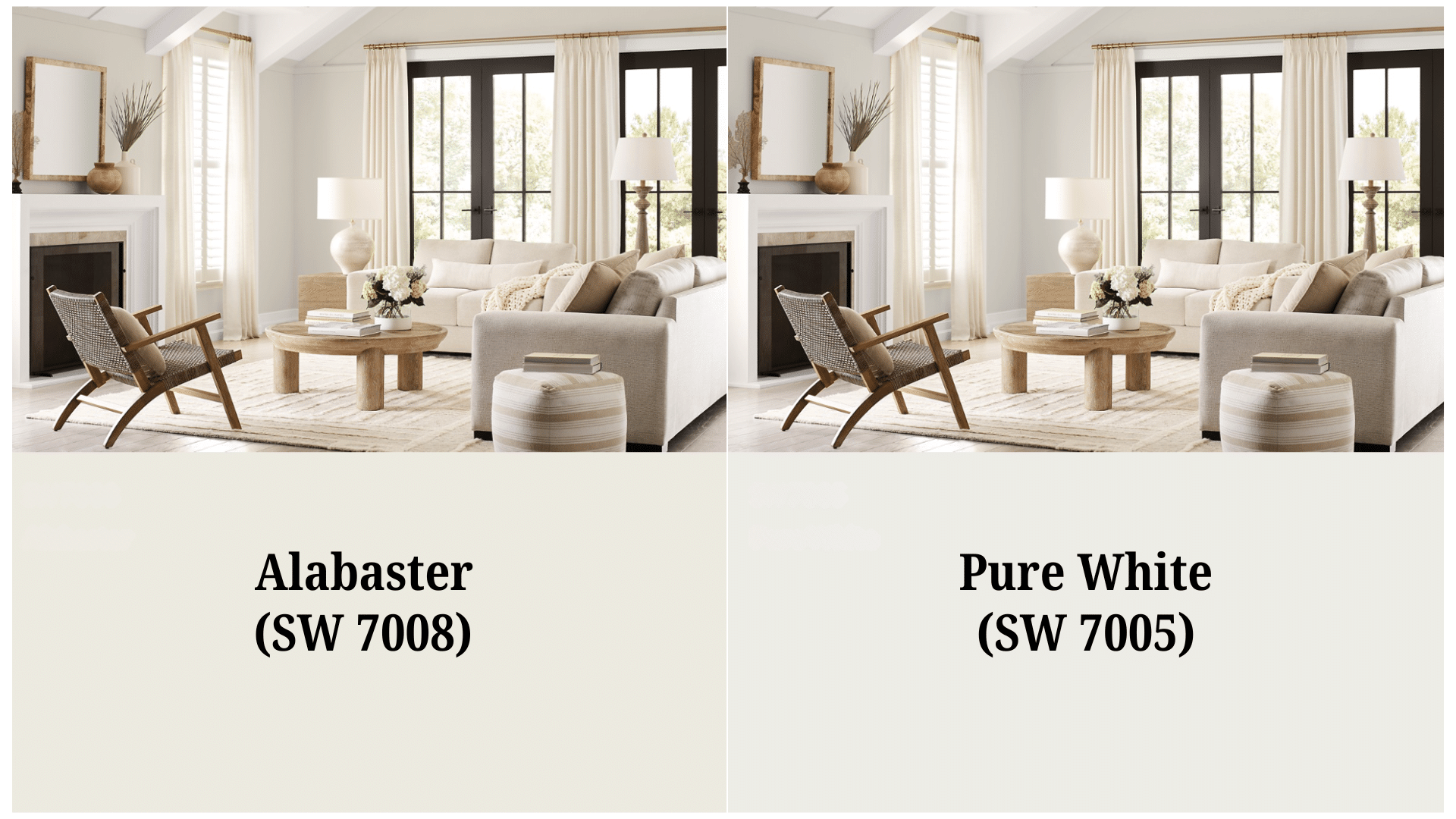Sherwin-Williams Alabaster vs Pure White: Complete Review - HelpWithDIY