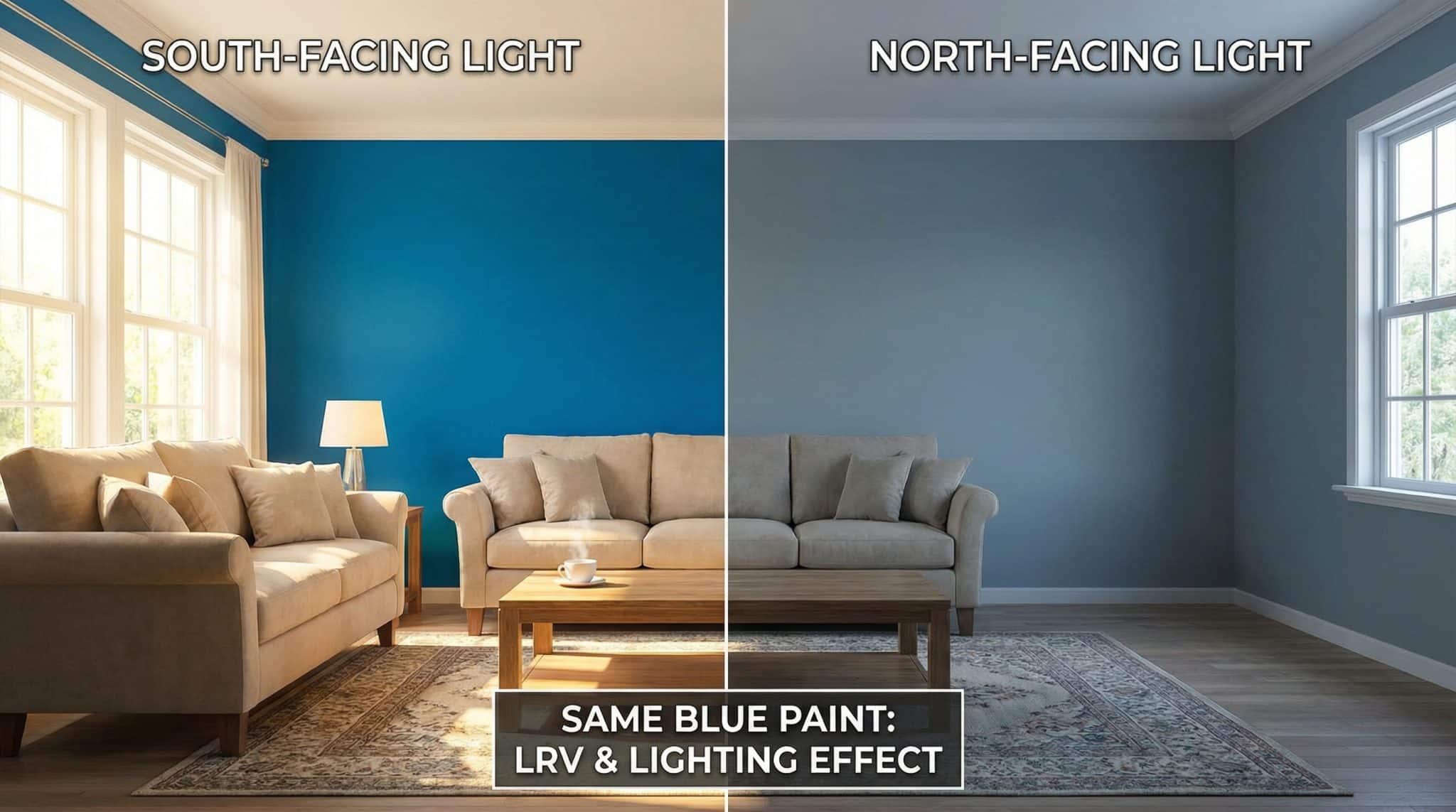 Blue Paint LRV Guide: Pick the Right Shade for Light - HelpWithDIY