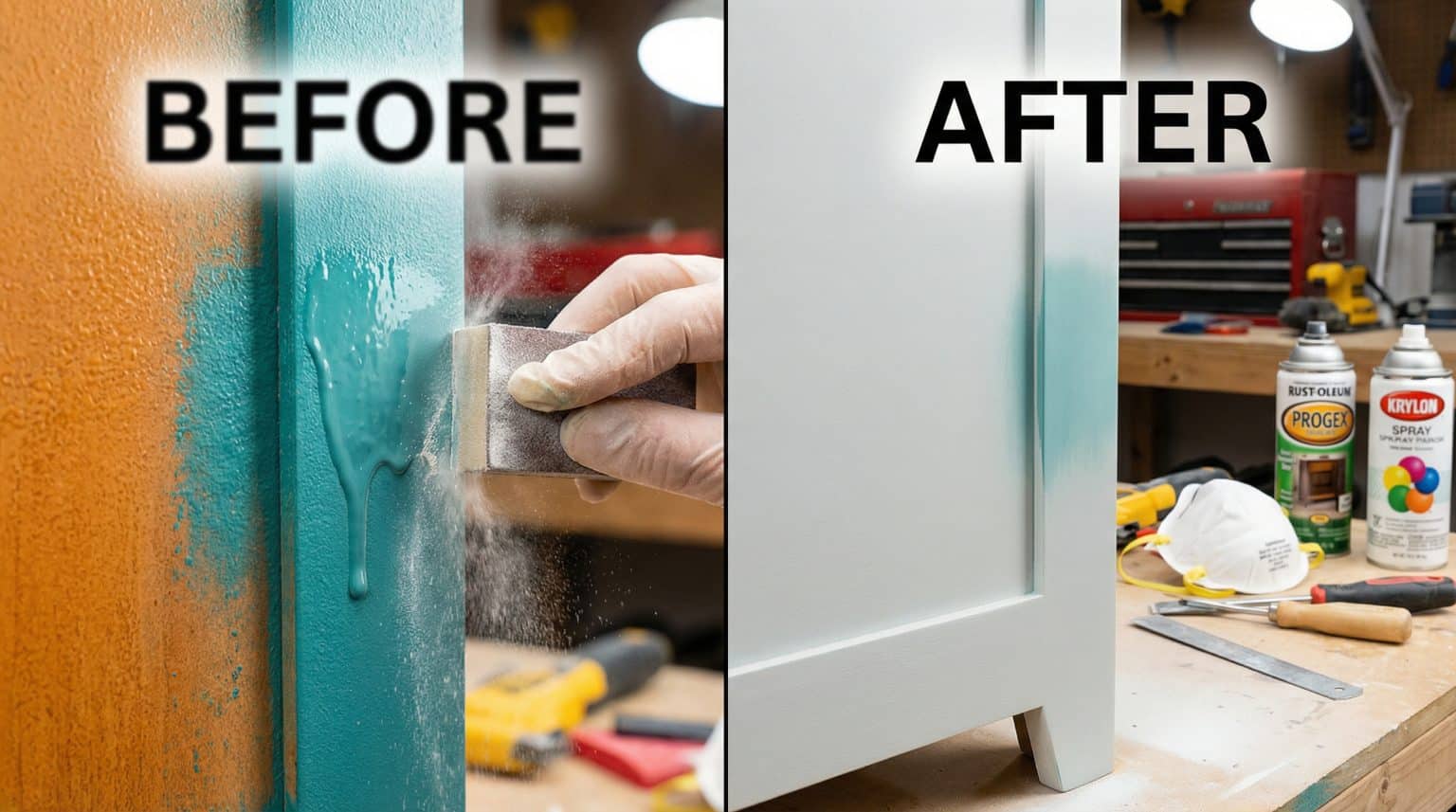 How to Fix Common Spray Paint Mistakes, for Home Decor - HelpWithDIY