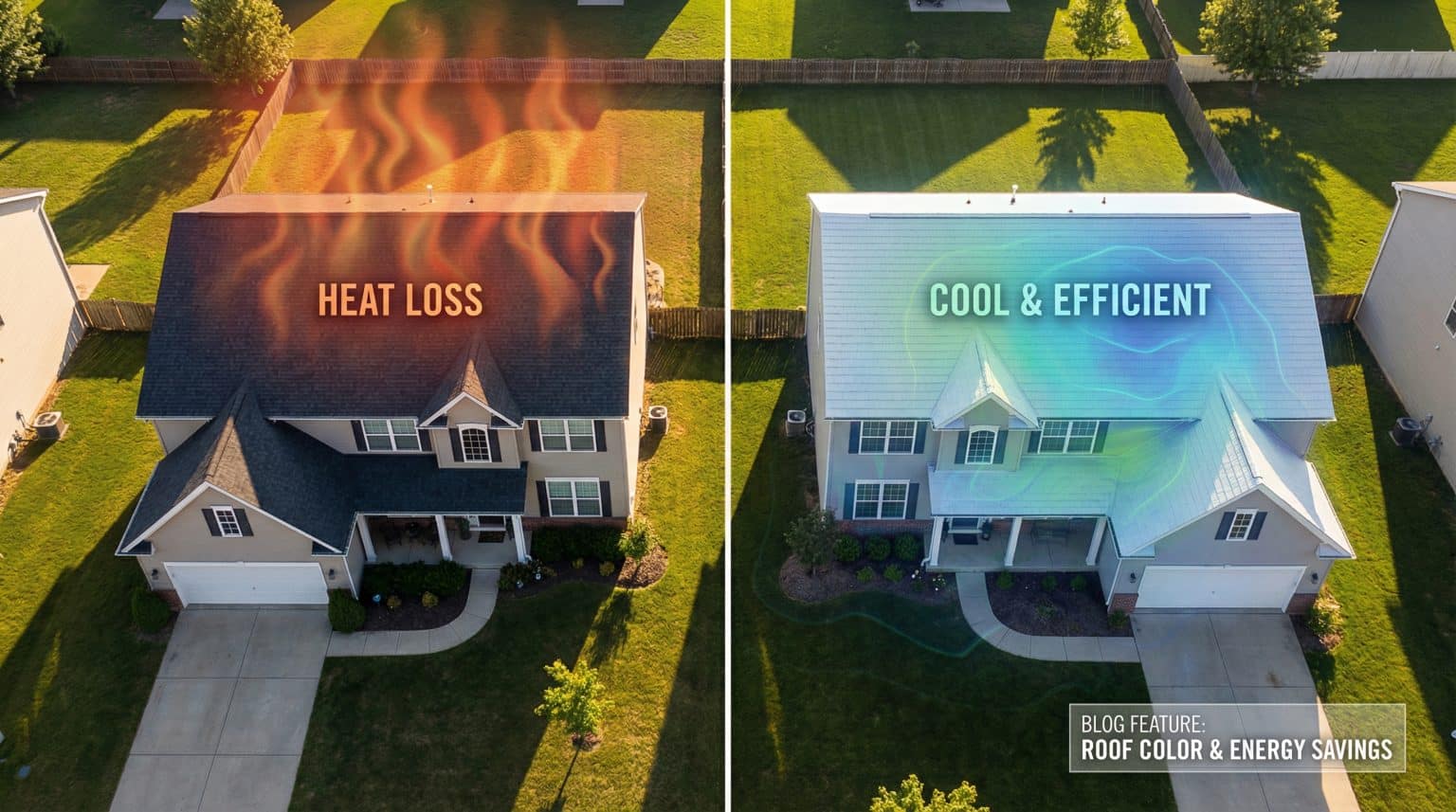 Roof Color And Energy Efficiency: What Really Matters - HelpWithDIY