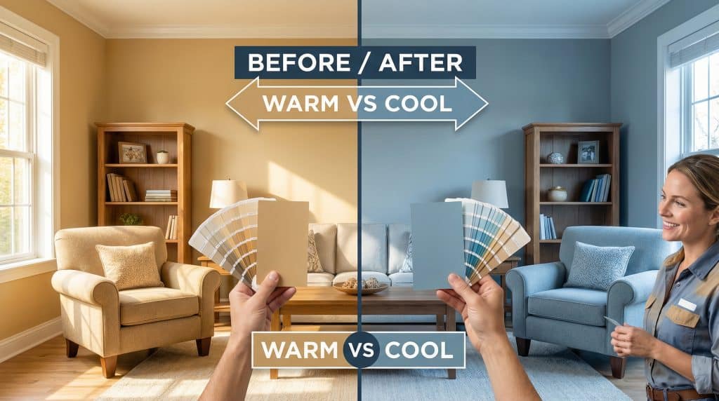Warm Vs. Cool Paint Colors: Spot Undertones Fast - HelpWithDIY