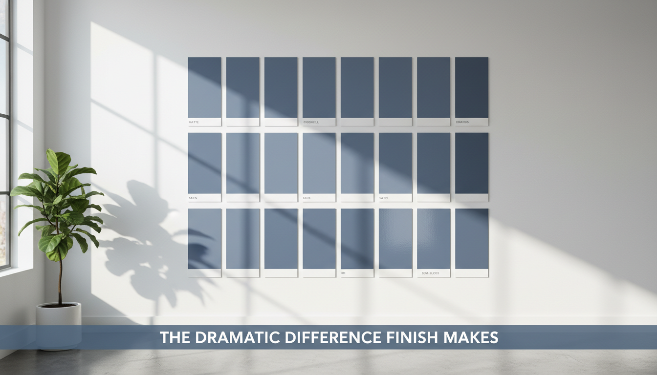 Blue-Gray Paint Finish Guide: Matte, Eggshell, Satin - HelpWithDIY