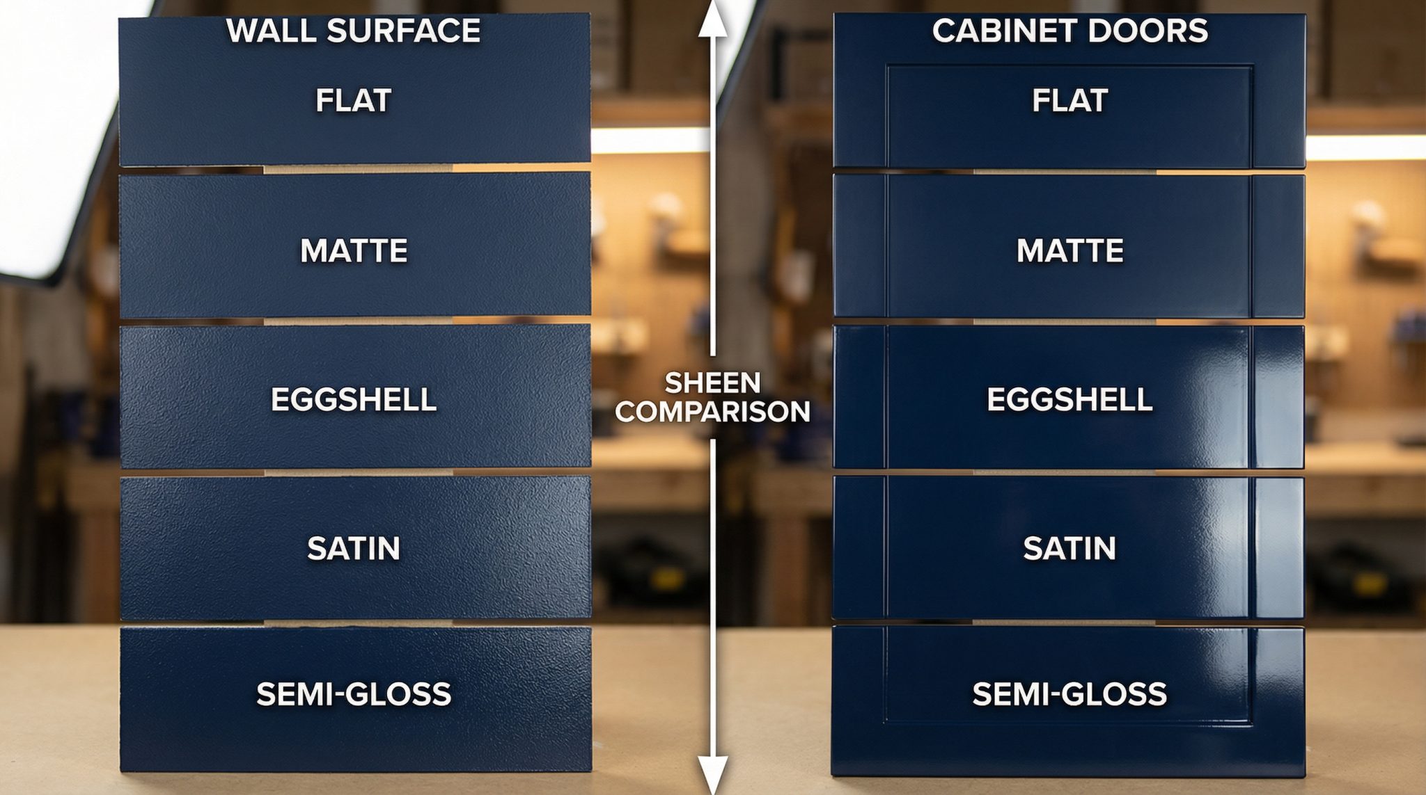 Dark Paint Sheen Guide for Walls and Cabinets - HelpWithDIY