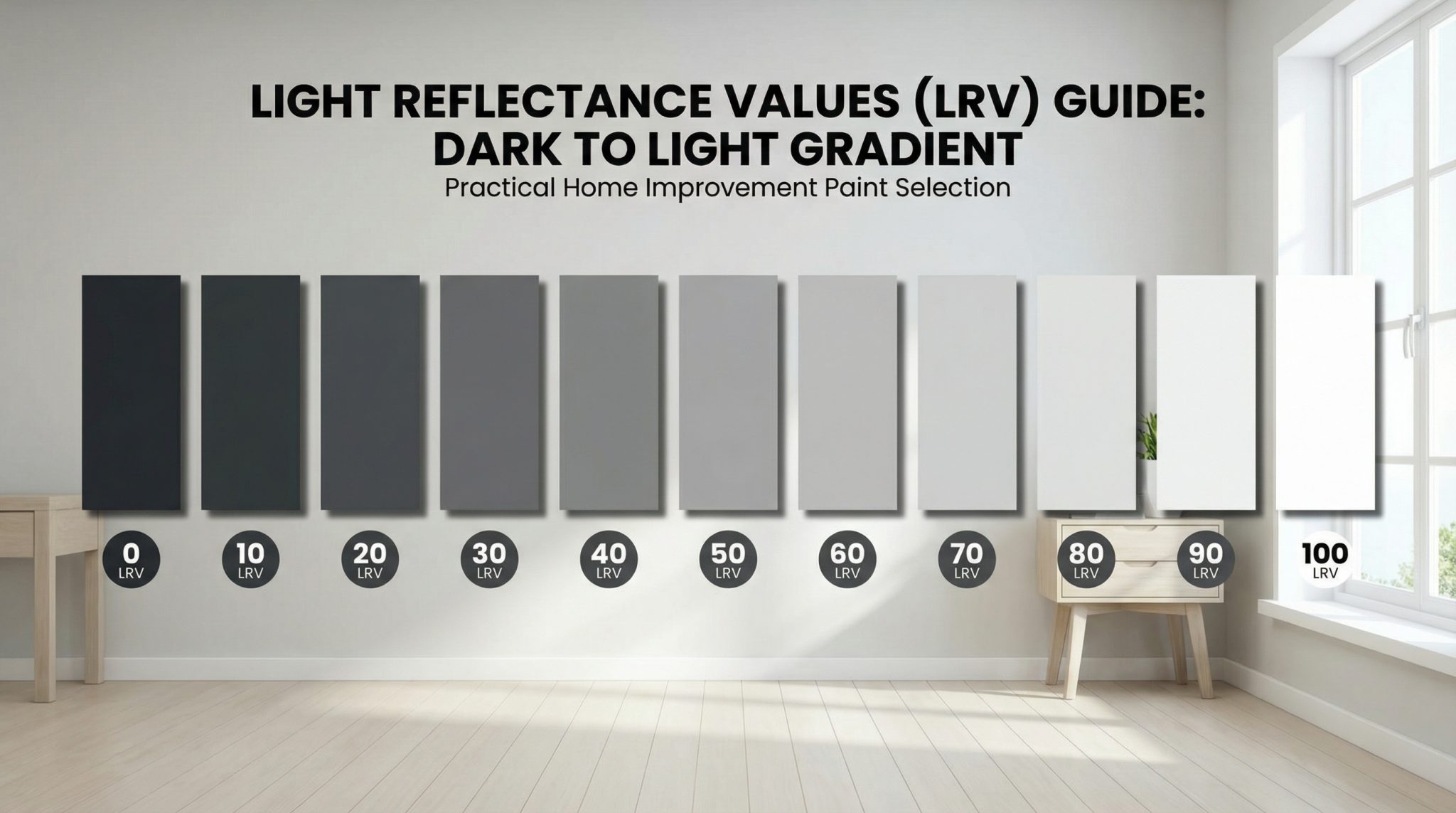 LRV for Paint: Choose Colors That Look Right at Home - HelpWithDIY