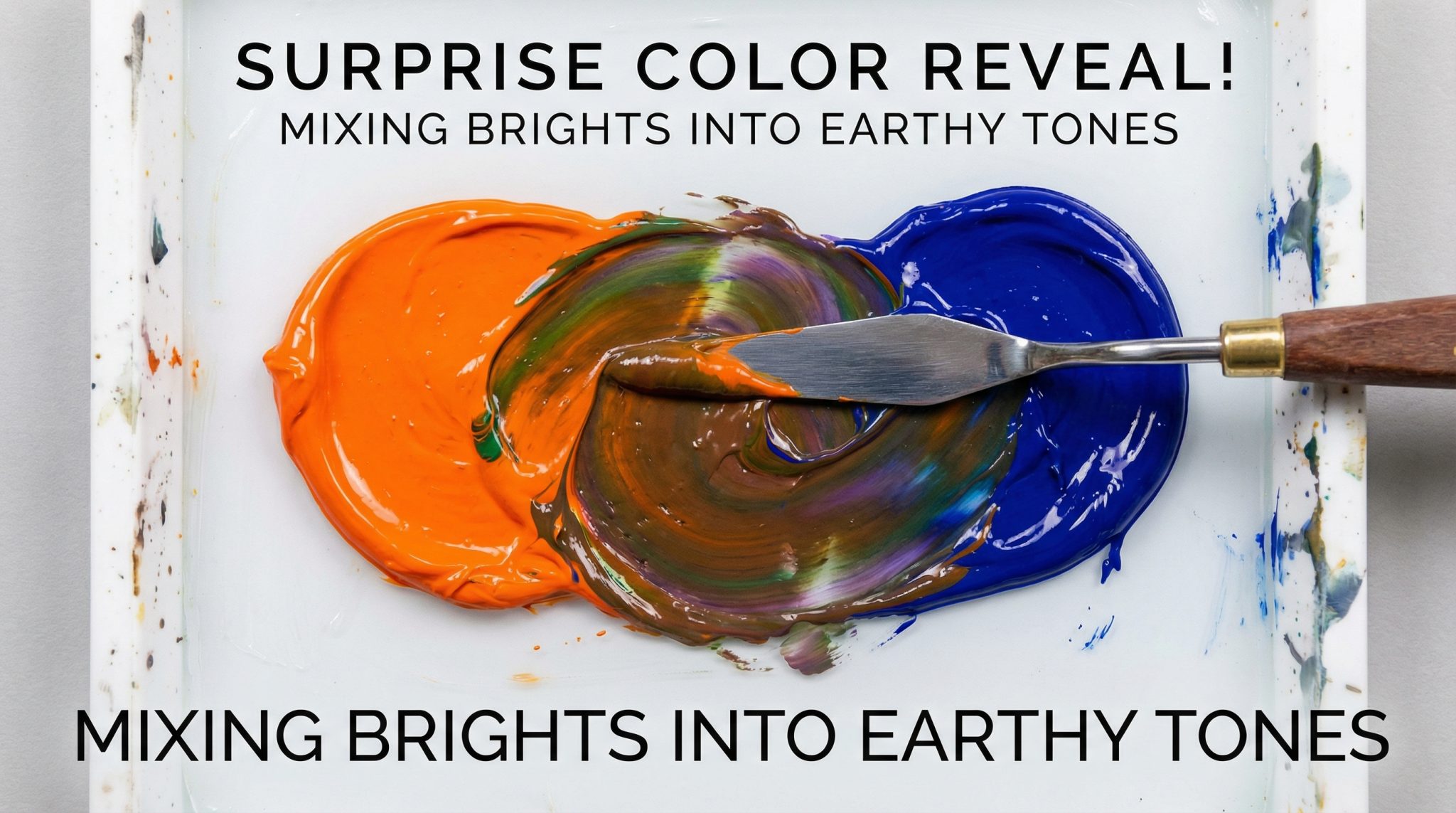 Mixing Orange And Blue Paint: How To Control Brown - HelpWithDIY