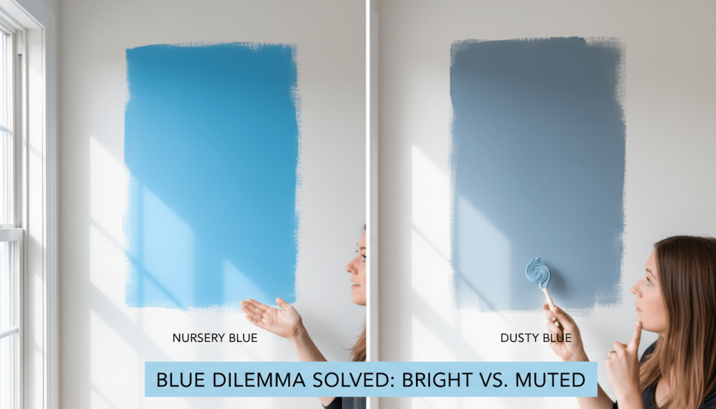 Nursery Blue vs Dusty Blue: Key Differences & Tests - HelpWithDIY