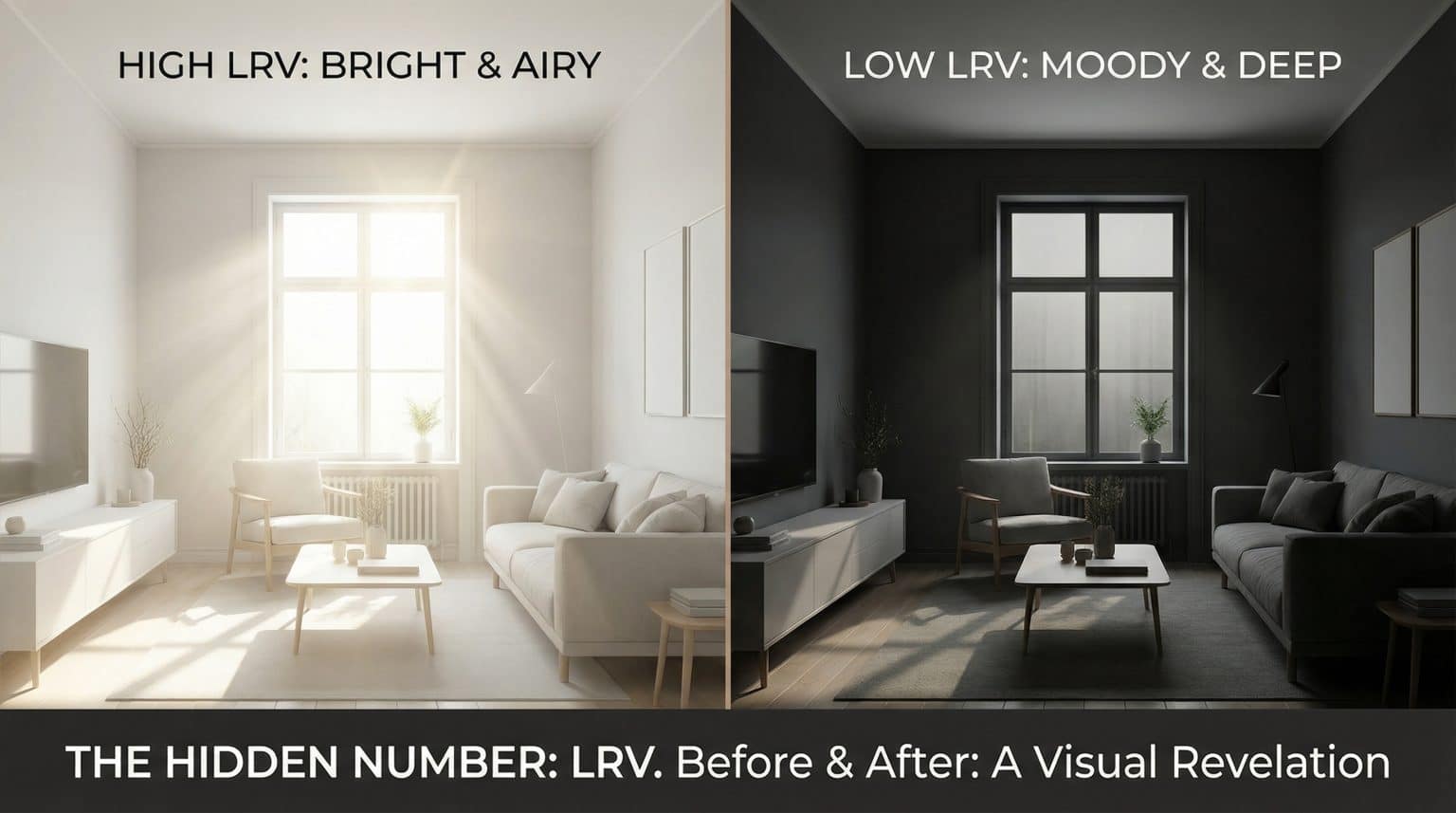 LRV In Paint: How Light Reflectance Value Affects Rooms - HelpWithDIY